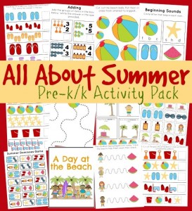 FREE Pre-K/K Summer Activity Pack - Faithful Provisions